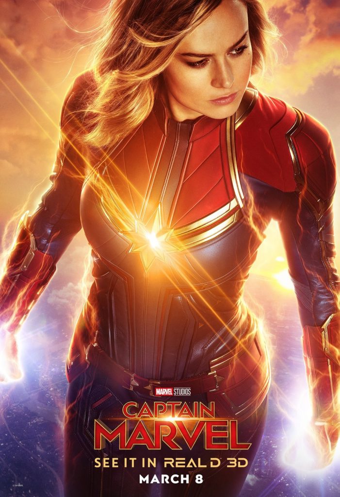Captain Marvel And Alita Battle Angel Posters – LeemDixon